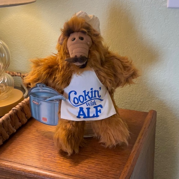 burger king | Toys | Vintage Alf Hand Puppet From Burger King 988 Nwt ...